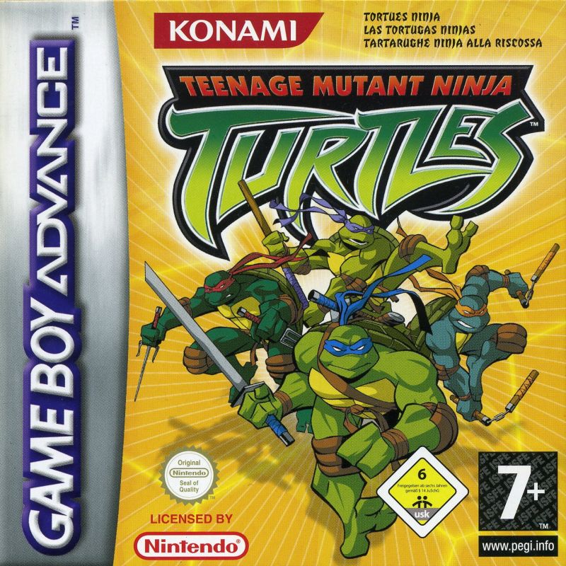 TMNT - GBA Game – 8-Bit Legacy