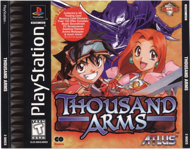Thousand Arms - PS1 Game – 8-Bit Legacy