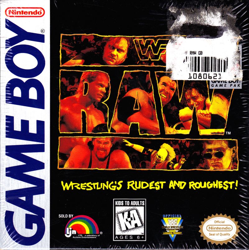 WWF Raw - Gameboy Game – 8-Bit Legacy