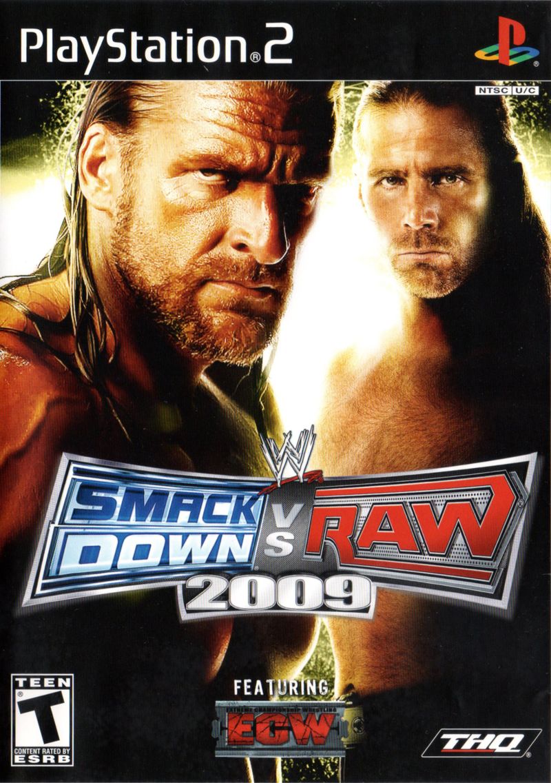 WWE Smackdown vs. Raw 2009 - PS2 Game – 8-Bit Legacy