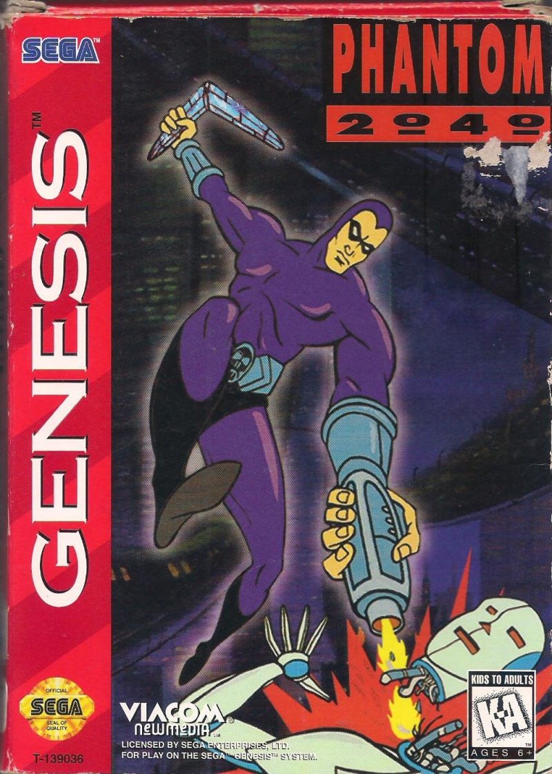 Phantom 2040 - Sega Genesis Game – 8-Bit Legacy