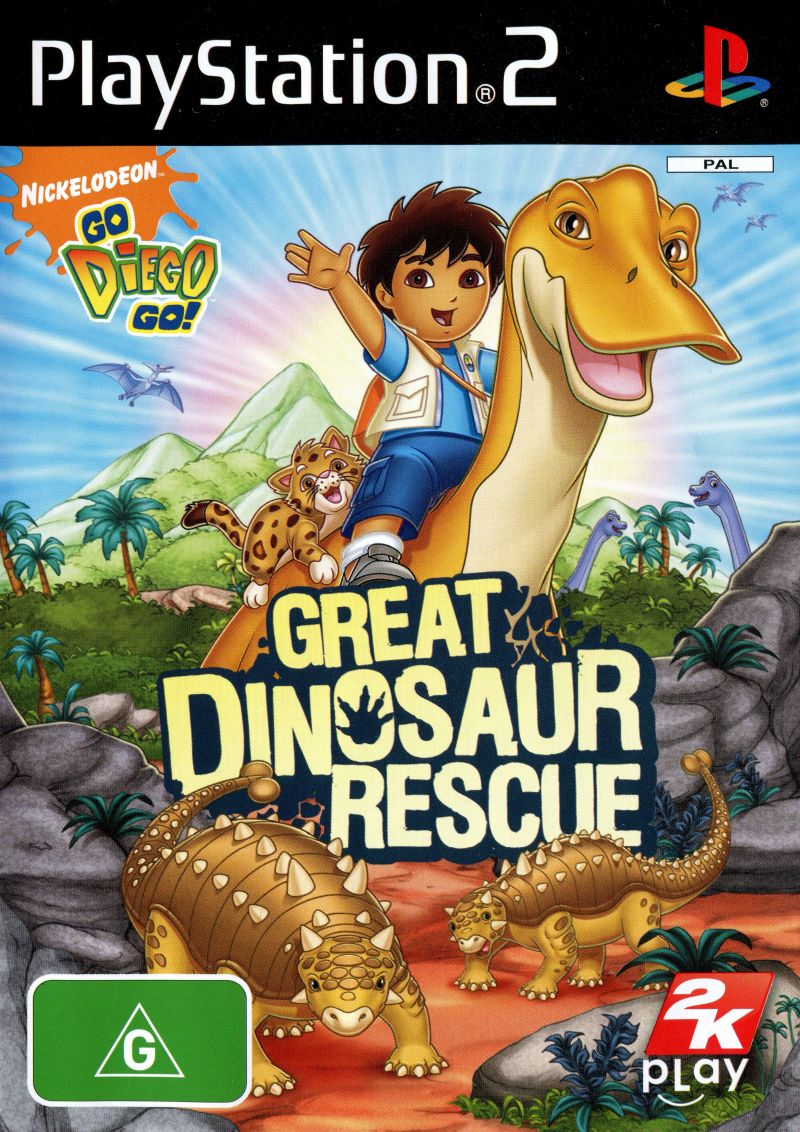 Go, Diego, Go! Great Dinosaur Rescue - PS2 Game – 8-Bit Legacy