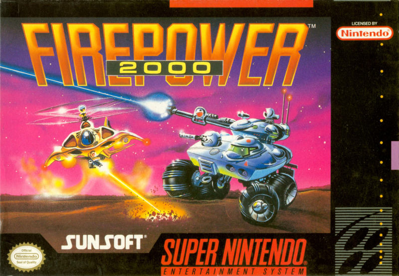 Firepower 2000 - SNES Game – 8-Bit Legacy