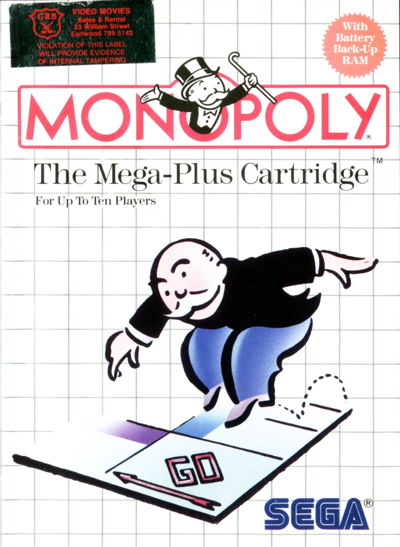 Monopoly - Sega Master System Game – 8-Bit Legacy