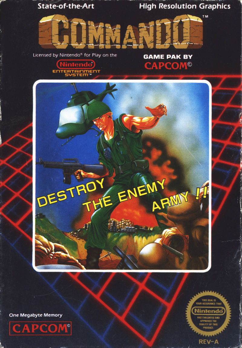 Commando - NES Game – 8-Bit Legacy